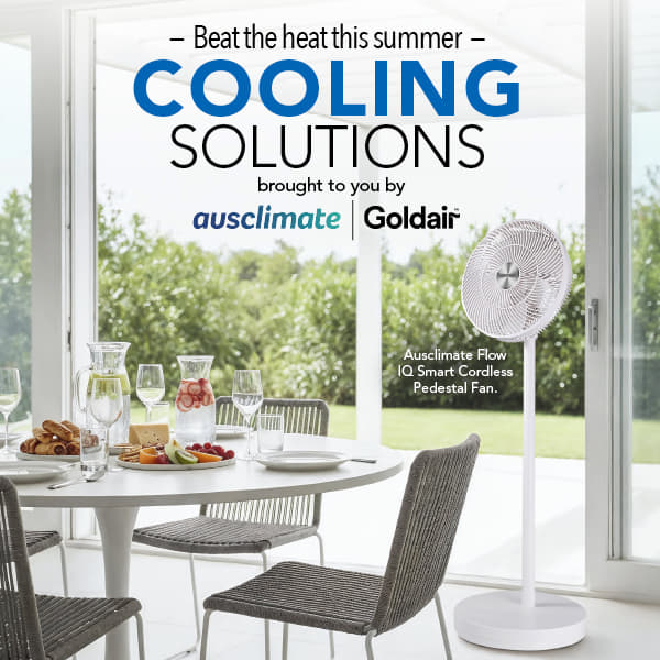 Shop great deals on Goldair and Ausclimate cooling | Summer heat ...